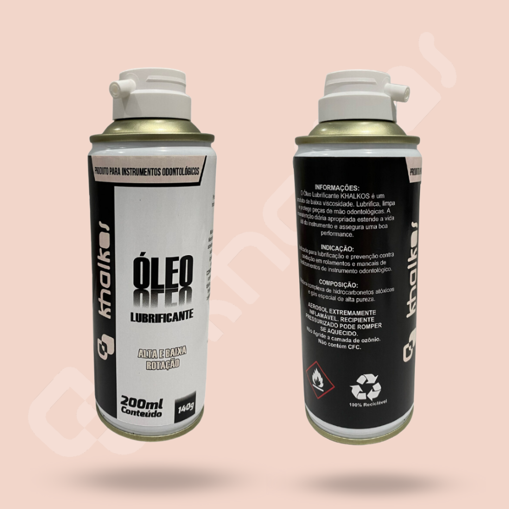 Óleo Lubrificante Odontológico Spray